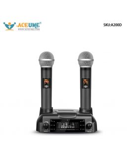 A200D Automatic Charging Wireless Microphone One To Two Home Singing ...